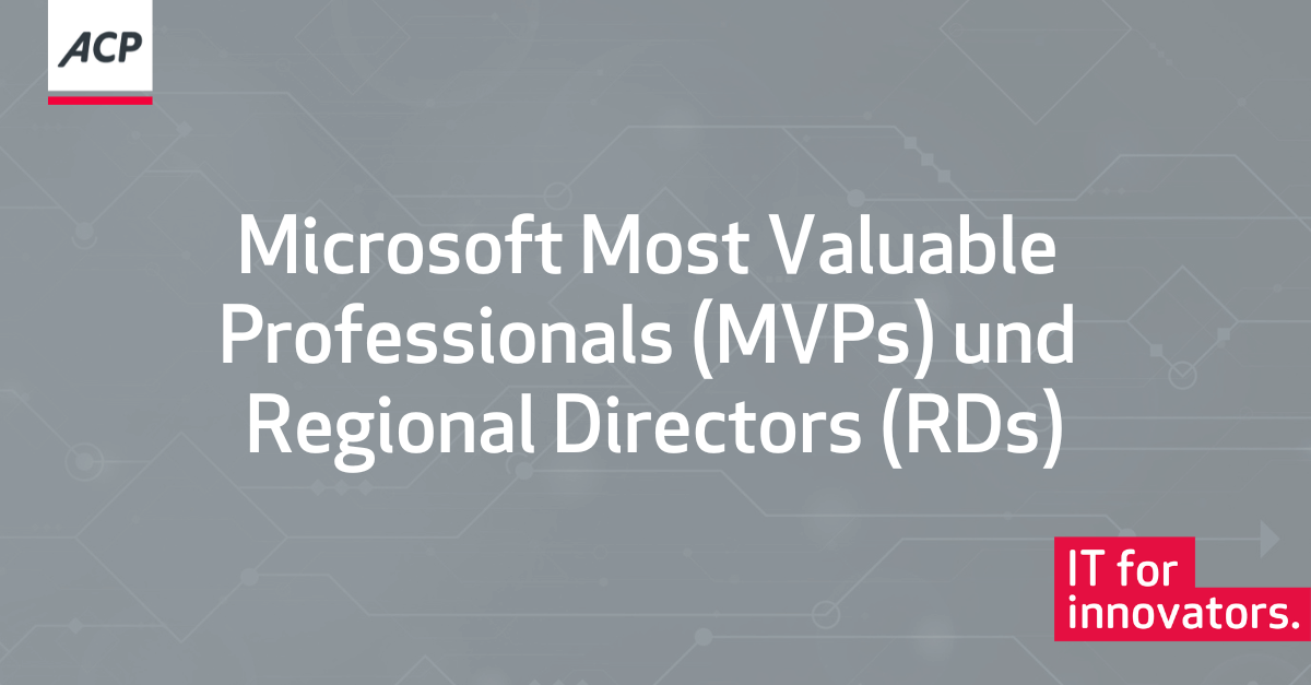 Microsoft Partner MVP & RD